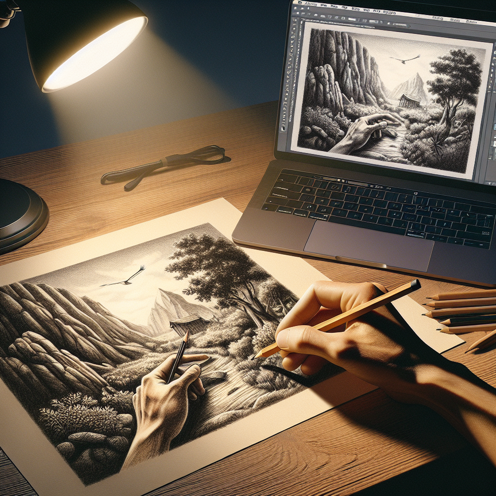 How to Transfer a Hand Drawing to a Computer? - TrendCraftHub
